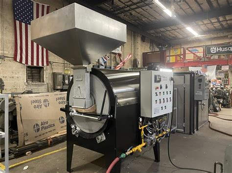 Bauer 322 1000 Lbhr Batch Dry Nut Roaster Processing Packaging
