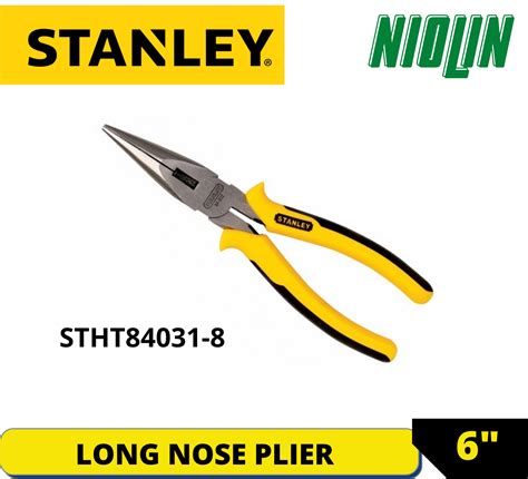 Stanley 6 Inches Long Nose Plier Niolin Industrial Supply