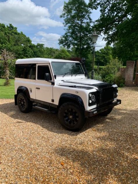 Land Rover Defender D90 1993 200 Tdi Pearl White Rebuilt