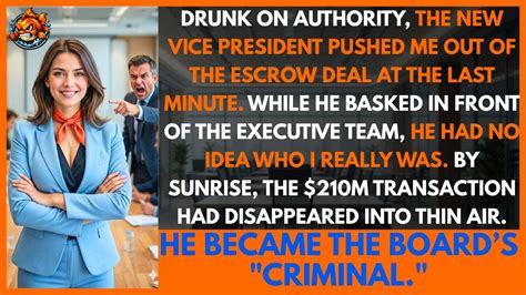 The New Vp Locked Me Out 12 Hours Before My Final Signature By Sunrise