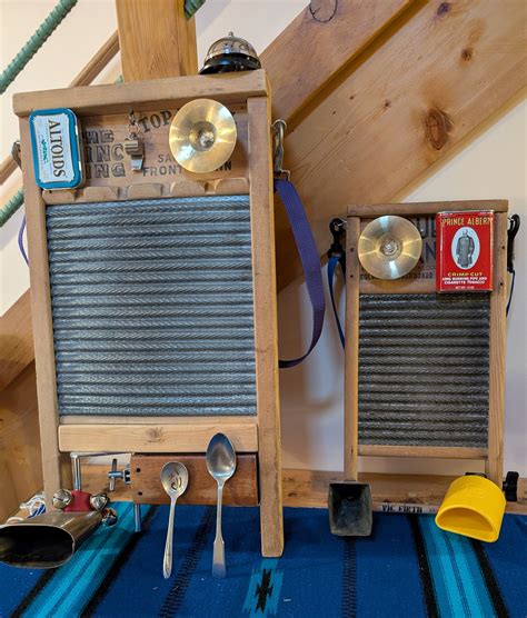 Original And Smaller Version Washboard Annie Washboard Washboard