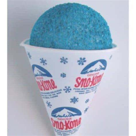 Blue Snow Cone
