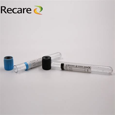 Blood Sample Vials Ce Iso Approval Pet Glass Disposable