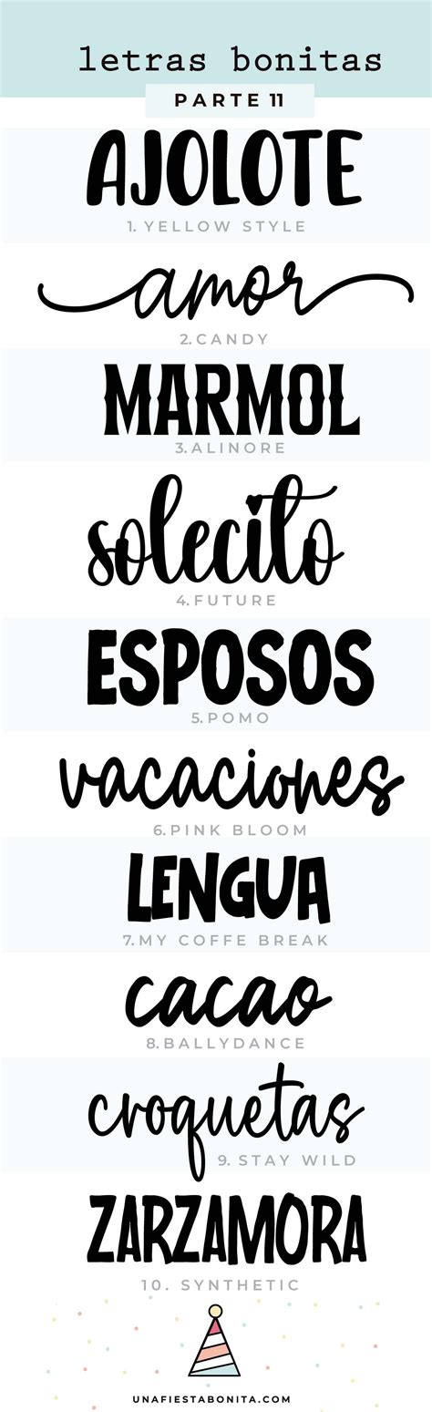 Descargar Tipos De Letras 7 Descargar Tipos De Letras Tipos De