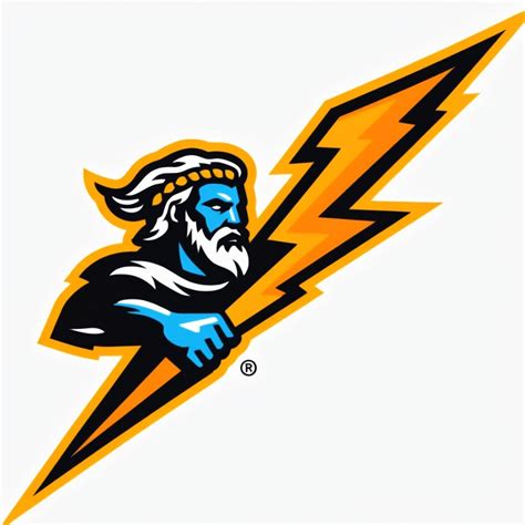 Minimalist Buzz Logo With Bunny Ears And Lightning Bolt Design Playground
