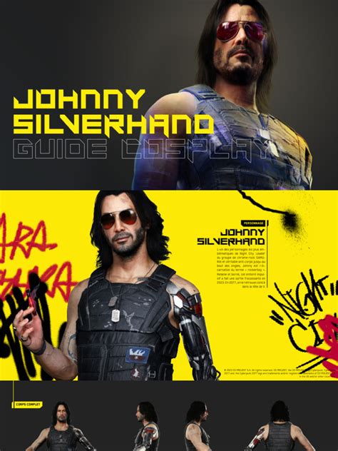 Guide De Cosplay Johnny Silverhand Pdf Sociétés De Développement De