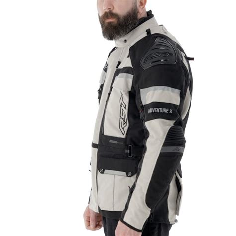 Rst Pro Series Adventure X Ce Textile Jacket Silver Black Free Uk