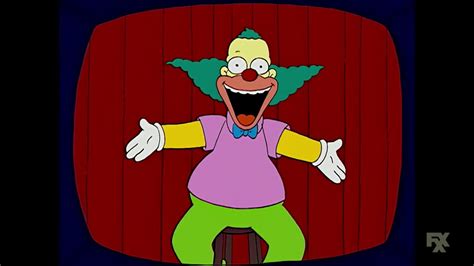The Simpsons Krusty Cant Stop Laughing Then Crying Youtube