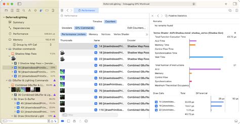 Analyzing Apple Gpu Performance Using Counter Statistics Apple Developer Documentation