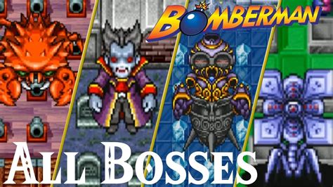 Bomberman Ds All Bosses Youtube