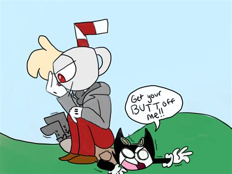 Cuphead And Bendy From Babtqftim By Absolumbre456 On Deviantart