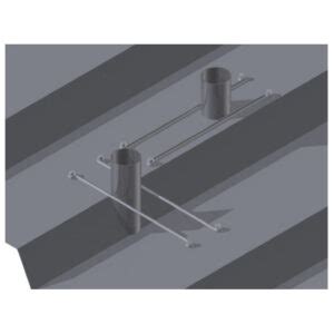 Stiffy Fig 370 Metal Deck Sleeve 300 Series Cast In Place Ceas