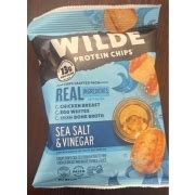 Wilde Protein Chips Sea Salt And Vinegar Calories Nutrition Analysis