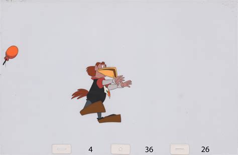 Art Cel Duck 4 36 Celluloid Art From The Swan Princess