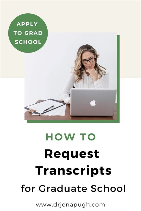 How To Request Transcripts For Graduate School — Dr Jena Pugh