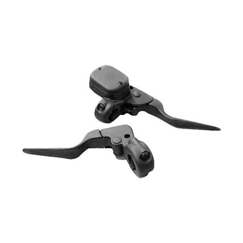 Bikers Choice Black Custom Handlebar Control Kit Pièces Leviers