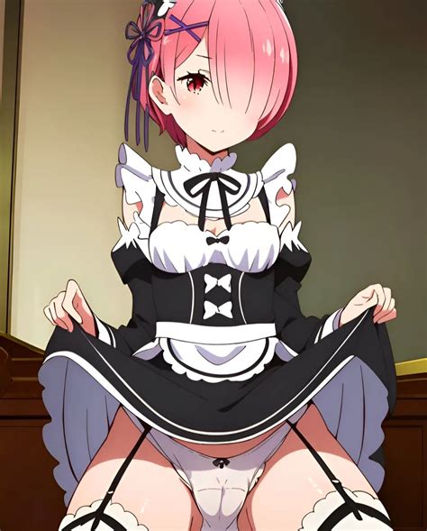 Rule 34 3d Ai Generated Panchira Panties Pantsu Pink Eyes Pink Hair