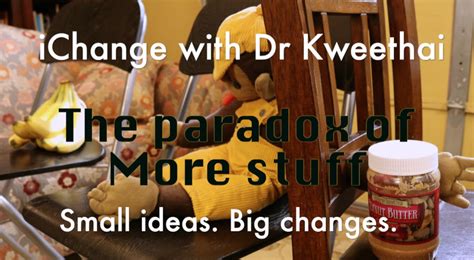 The Paradox Of More Stuff Ihealth Center For Integrated Wellness