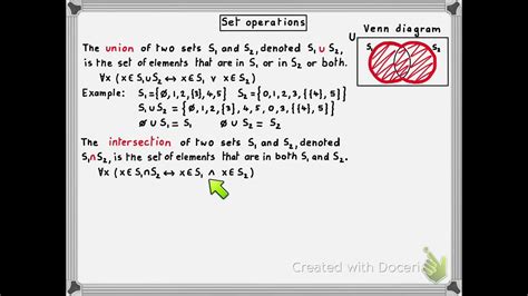 Discrete Structures Lecture 14 Segment 1 Intro To Set Theory