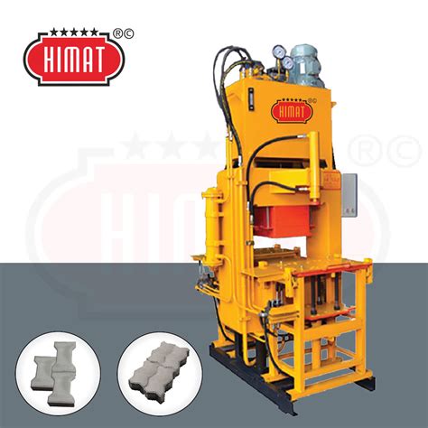 Interlocking Paver Machine P 02 Himat Machine Tools In Morbi Gujarat