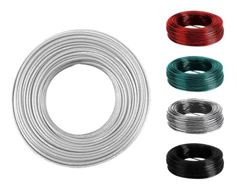 Cable Eléctrico Iusa Thw Calibre 10 Blanco Mercadolibre