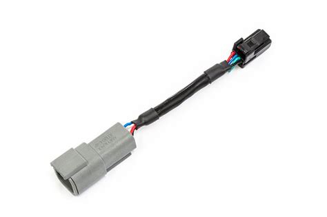 Haltech Haltech Can Ada Cable Dtm 4 F To 8 Pin Black Tyco 75mm 3