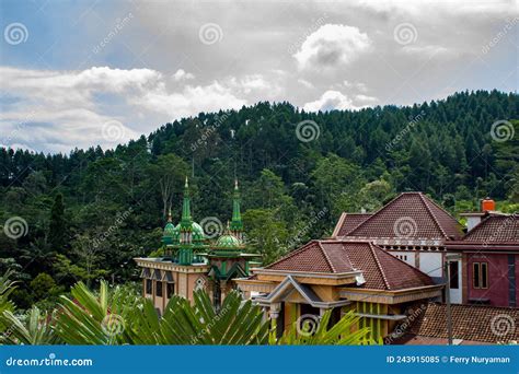 Langit Wonosobo Indonesia Stock Image Image Of Landscape 243915085