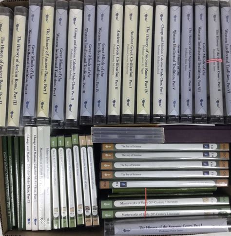 Lot The Teaching Company Lectures And Course Guides