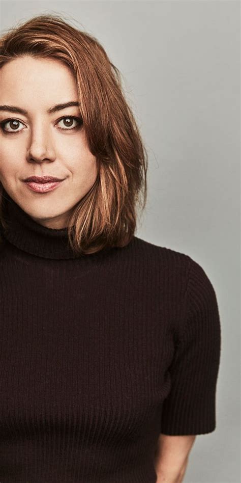 Desktop Wallpaper Brunette American Celebrity Brown Eyes Actress Aubrey Plaza 4k Free