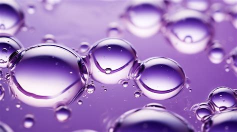 Mesmerizing Violet Bubble Texture Abstract Art Background Sphere