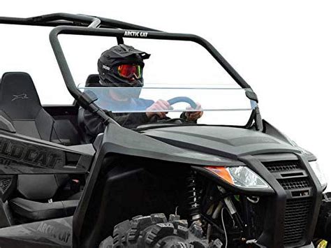Superatv Half Utv Windshield For 2015 Arctic Cat Wildcat Trail Sport