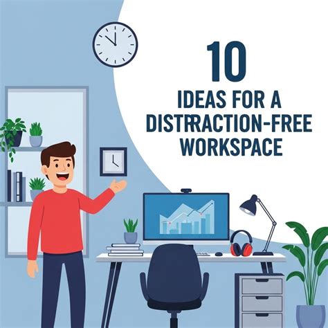 10 Ideas For A Distraction Free Workspace Graphic Eagle