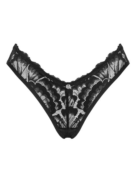Sexy Womens Lace Panties With Sensual Cutouts On The Back Obsessive
