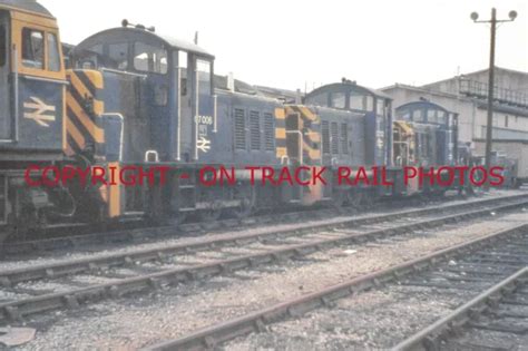 Uk Railway Photograph Of Class 07 Shunter 07006 Rm07 08 £170
