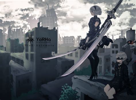Nier Automata 4k Desktop Wallpapers Wallpaper Cave