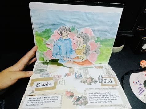 Basilio And Juli El Filibusterismo Pop Up Juli El Filibusterismo El Filibusterismo Pop Up