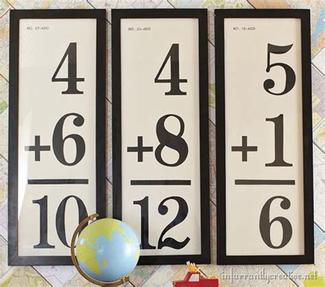 Pottery Barn Inspired Oversized Flashcard Art Pottery Barn Inspired Oversized Flashcard Art