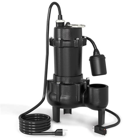 1hp Sewageeffluent Pump Submersible 115v 5600 Gph Cast Iron Pump With