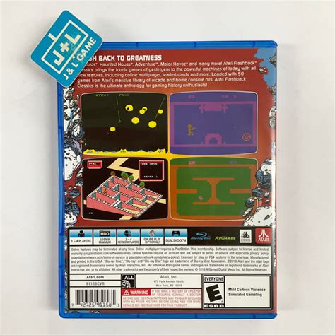 Atari Flashback Classics Vol 2 Ps4 Playstation 4 [pre Owned] Jandl Video Games New York City