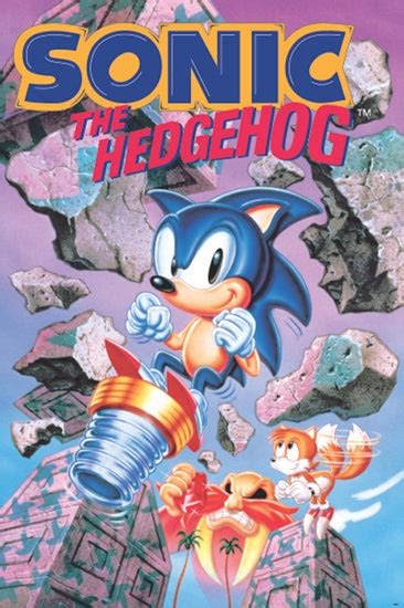 Sonic The Hedgehog Poster Helix Sounds