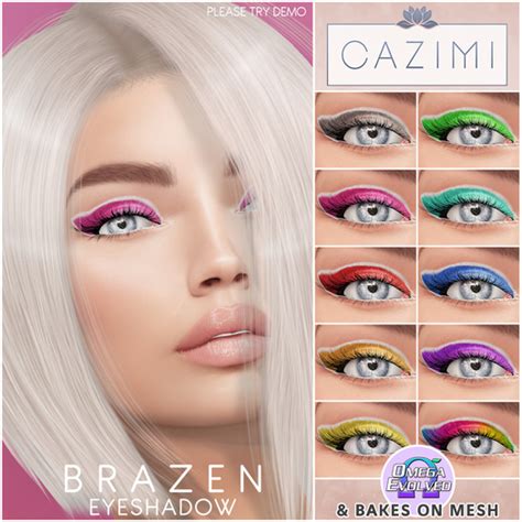 Second Life Marketplace Cazimi Eyeshadow Brazen
