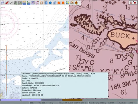 Display Options Opencpn