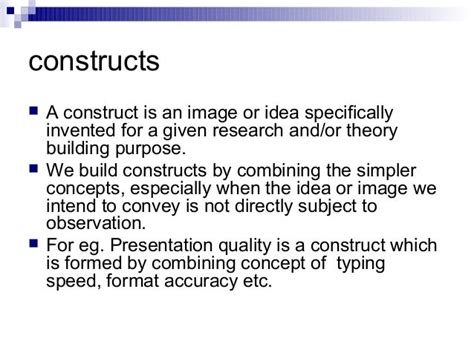 How To Construct