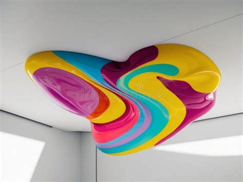 Abstract Colorful Fluid Shape Background Stock Image Image Of