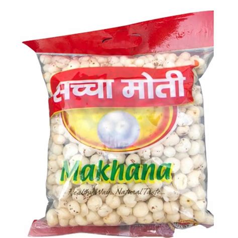 Sacha Moti Makhana Flake Packaging Size 1kg At ₹ 300 Packet In Muzaffarpur Id 22789067655