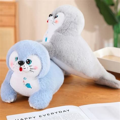 Kawaii Seal Plush Stuffed Plush Pillow Toy [free Shipping]