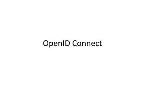 Ppt An Introduction To Oauth And Openid Connect Powerpoint Presentation Id 2974905