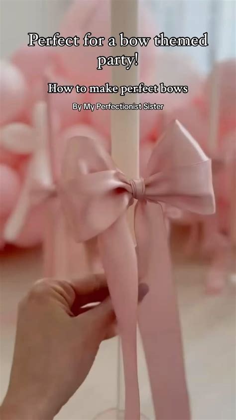 Bow Party Decorations Bow Theme Birthday Supplies Video Girly