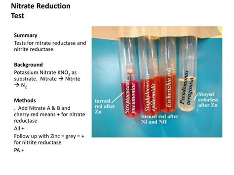 Nitrate Reduction Test 73426 Nitrate Reduction Test Sigma Aldrich