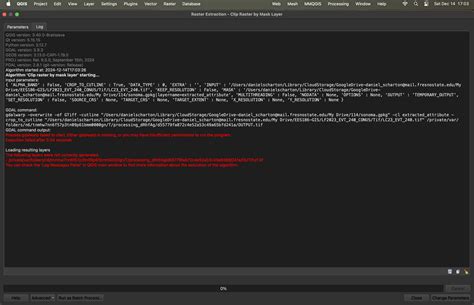 Qgis Gdal Clip By Mask Not Working Geographic Information Systems